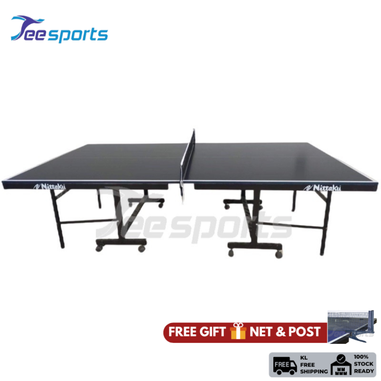 Nittaku Split Table Tennis Table 18mm Board With Net & Post - Tee Sports
